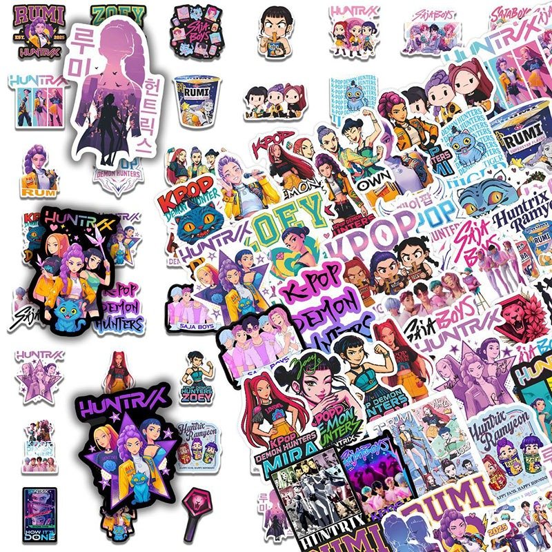 K-POP Demon Hunters Stickers（55Pcs） - KPop Demon Hunters Store: KPop ...